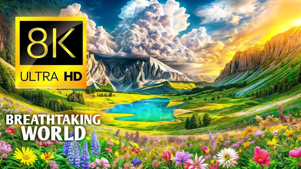 Breathtaking World 8K Ultra Hd 60Fps - Our Beautiful World - YouTube