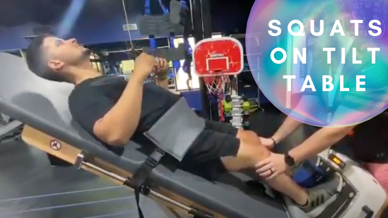 Squats on Tilt Table – Activity Based Training at CORE (Center Of ...
