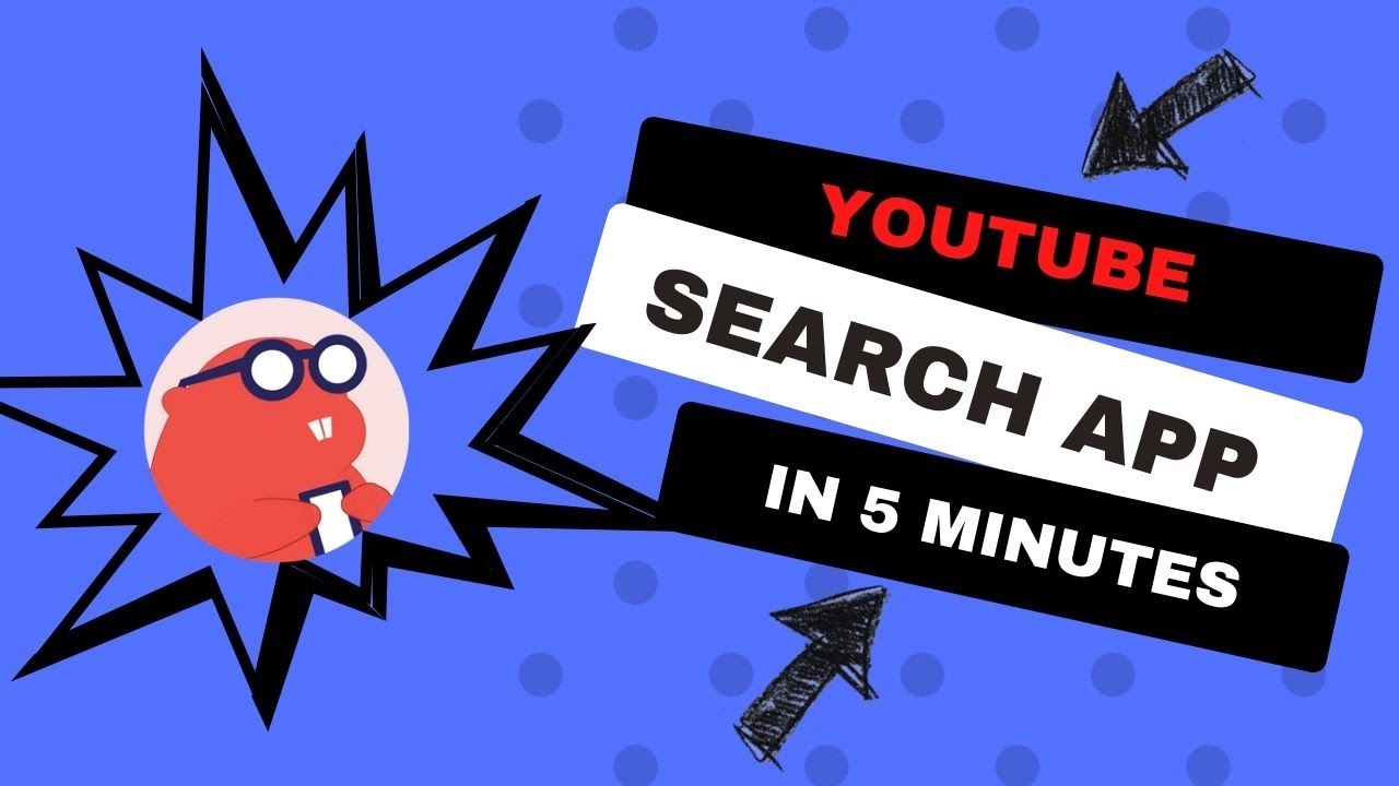 5 minute YouTube search app on Thunkable! - YouTube