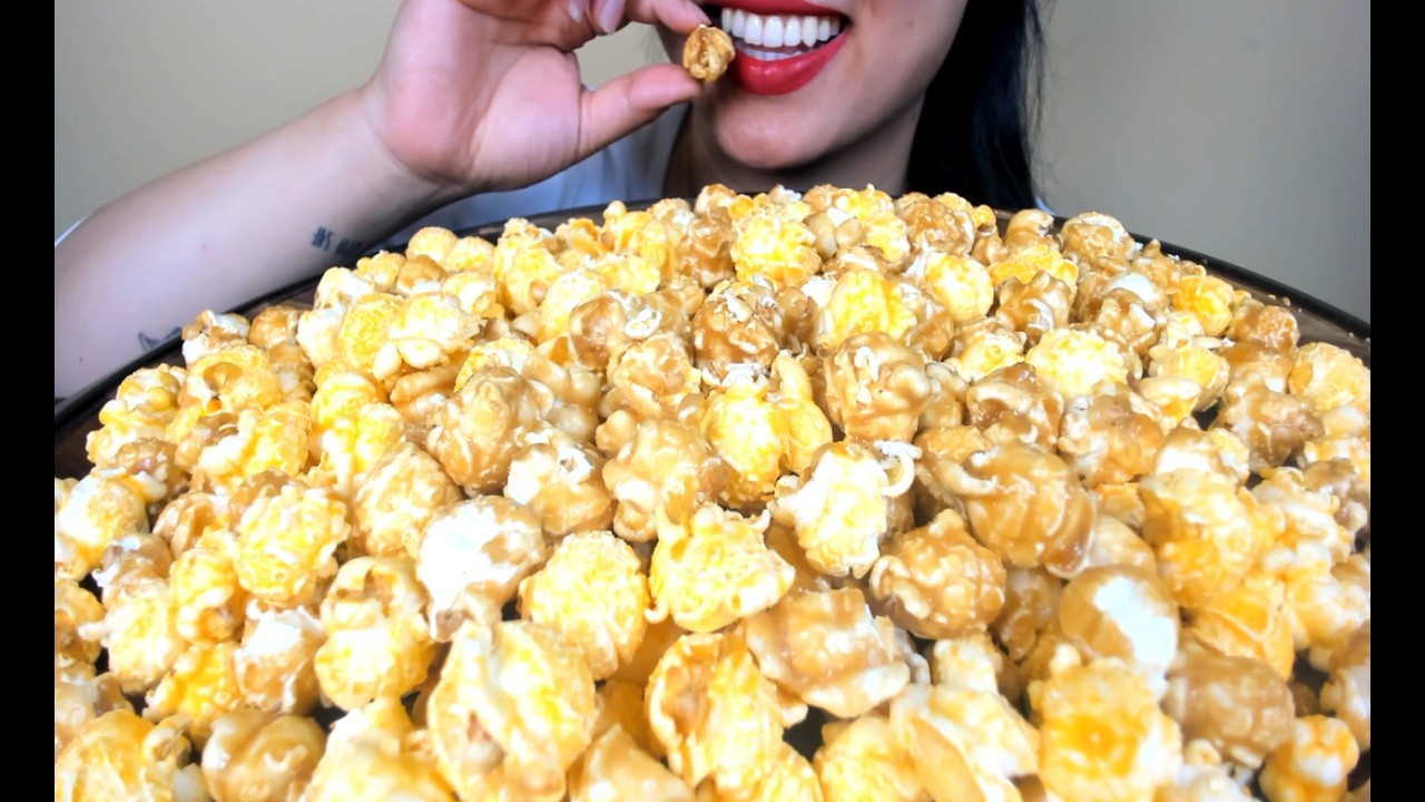 POPCORN EXTREME LOUD CRUNCHY POPCORN ASMR - YouTube