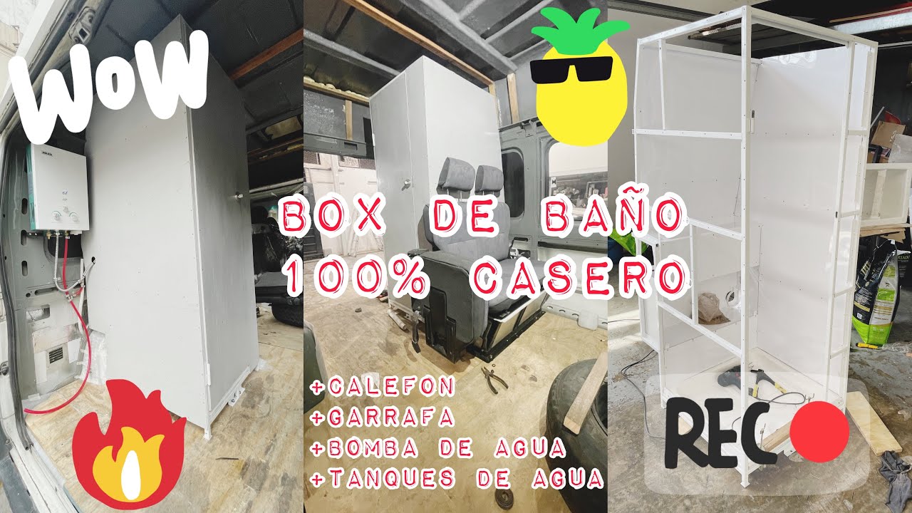 🛀 baño con ducha y calefon en ducato motorhome 🚐 - YouTube