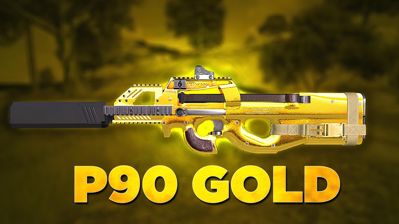 FINALMENTE PEGUEI a SKIN LENDÁRIA P90 GOLD no BLOOD STRIKE - YouTube