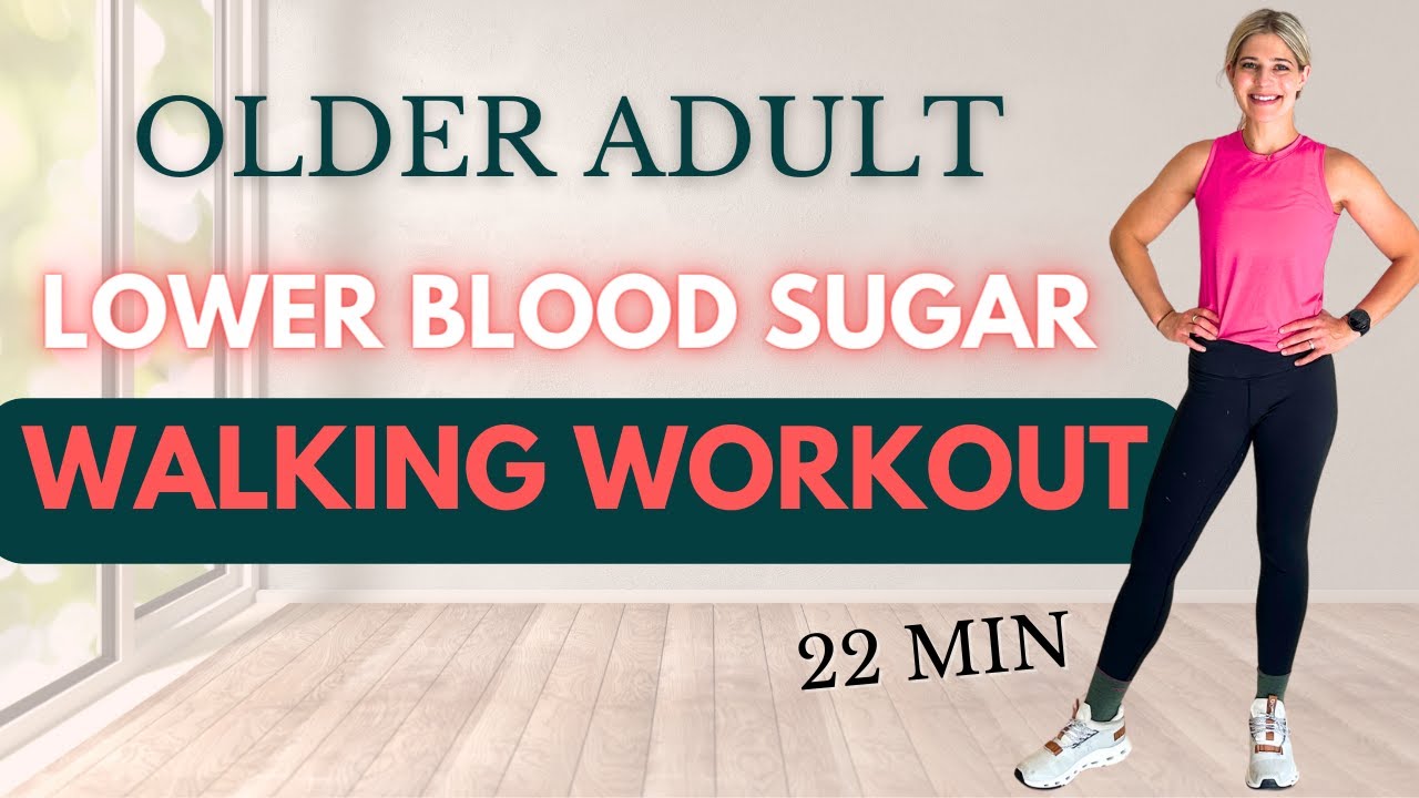 Lower Blood Sugar Walking Workout| 1500 steps| Energetic Music - YouTube