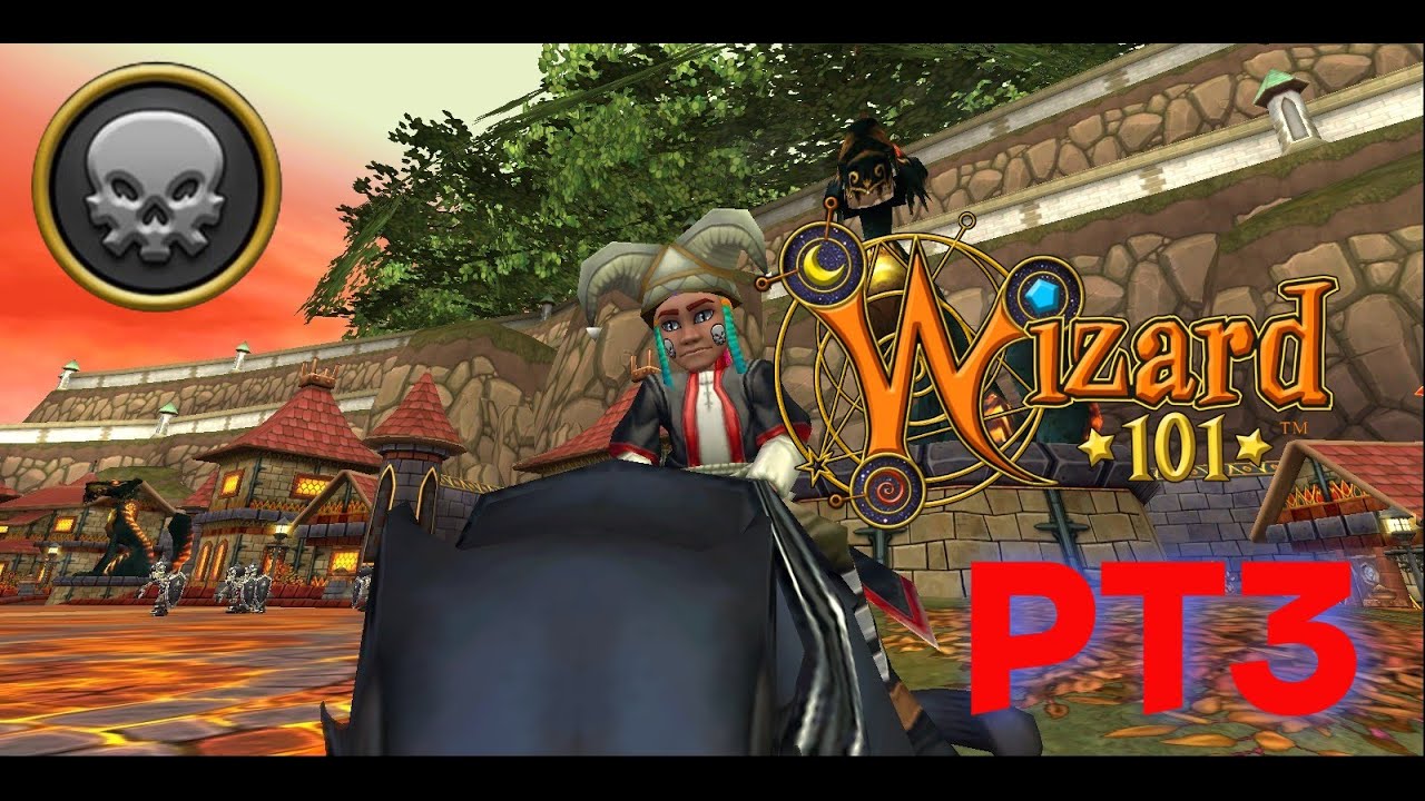 FIRE CAT ALLIE - WIZARD 101 DEATH PT3 WALKTHROUGH - YouTube