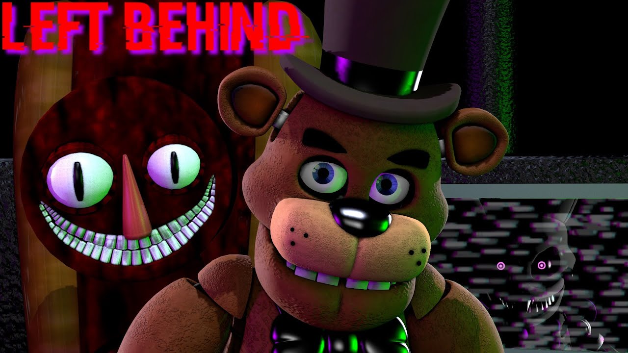 (FNAF/SSR/SONG) (LEFT BEHIND) - DAGames short - YouTube