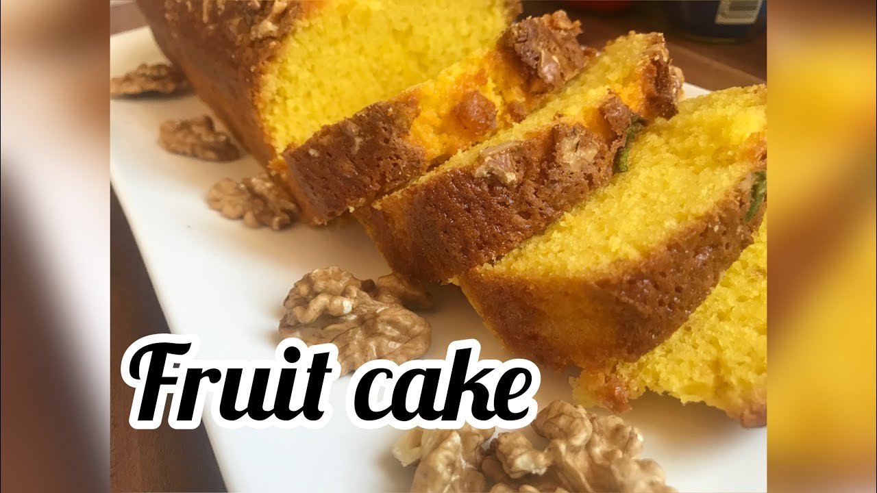 Fruit cake recipe | how to make tea cake | easy fruit cake recipe by ...