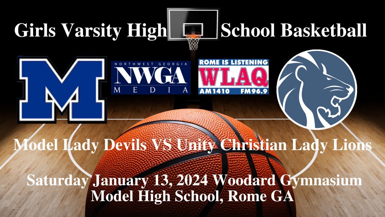 Varsity Girls High School Basketball: Unity Christian at Model - YouTube