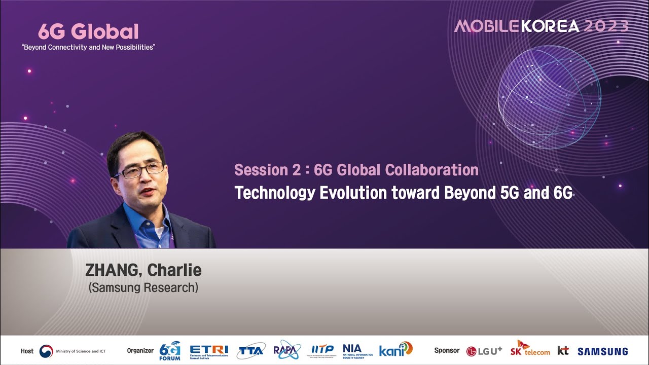 [6G Global] Technology Evolution toward beyond 5G and 6G - YouTube