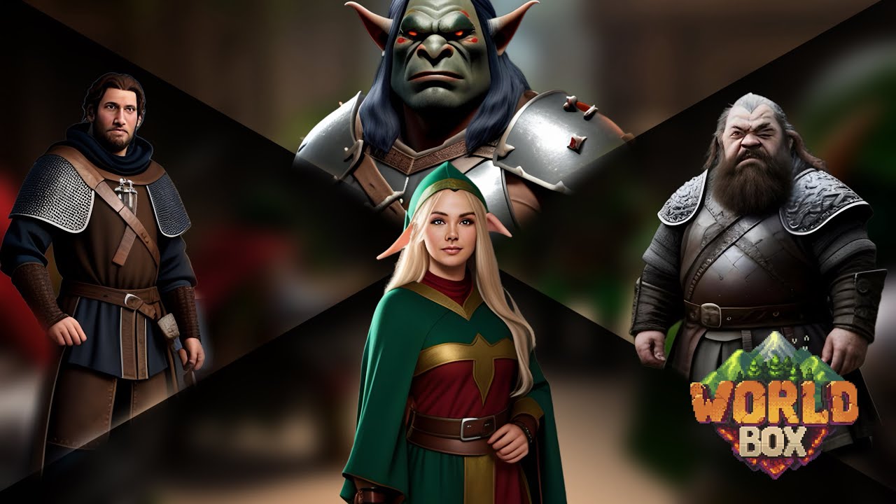 Who will chew on my island? Humans, Orcs, Dwarves or Elves? WorldBox ...