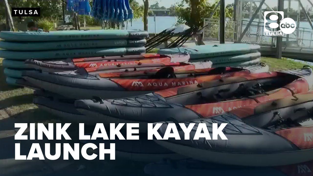 New dock improves access to Zink lake - YouTube