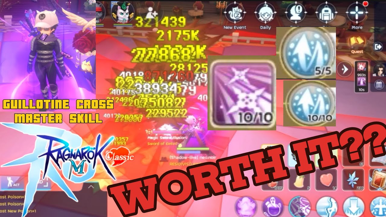 IS GX MASTER SKILL WORTH IT? Ragnarok M: Classic GX Master Skill ...