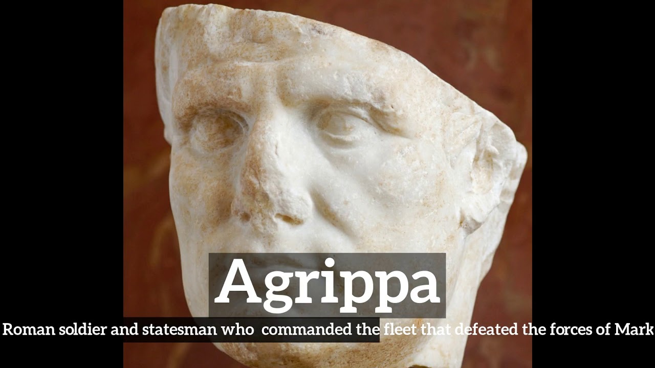 How Does Agrippa Look? | How to Say Agrippa in English? | What is ...