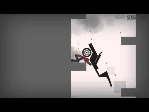 Stickman Dismounting replay: 9 968 points in Rabbit's Hole - YouTube