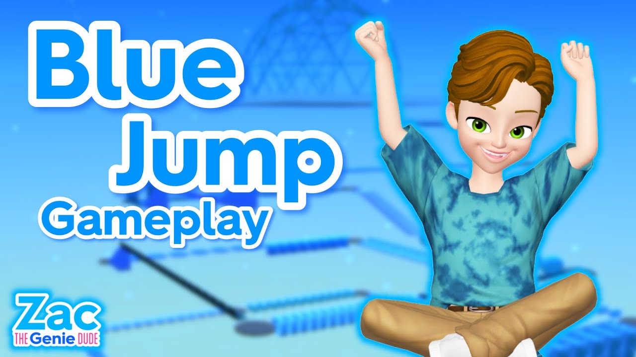 Zepeto Blue Jump Gameplay - YouTube
