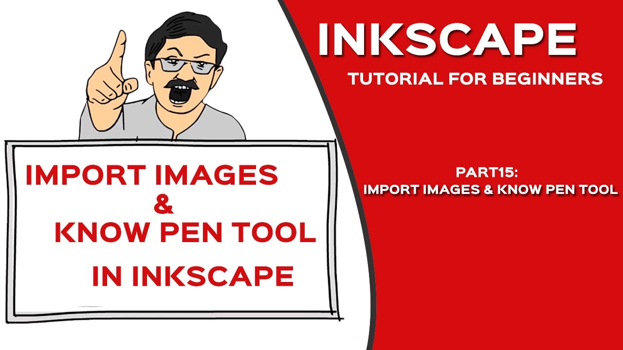 Inkscape tutorial for Beginners | Using the Bezier Pen Tool - YouTube
