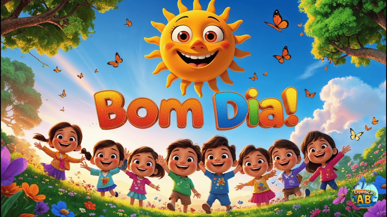 🌞🎶 Bom Dia! – Música Infantil Animada para Começar o Dia com Alegria ...