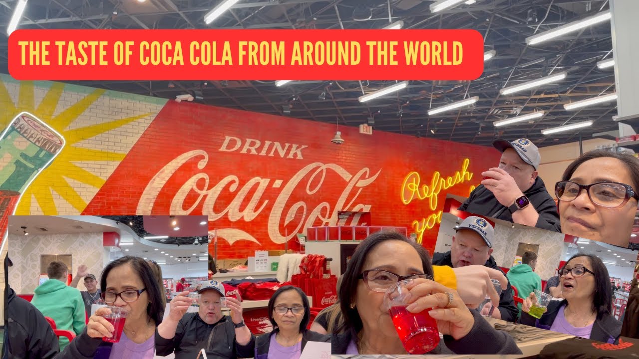 WE DID IT! THE TASTE TEST CHALLENGE OF COCA COLA DRINKS AROUND THE ...