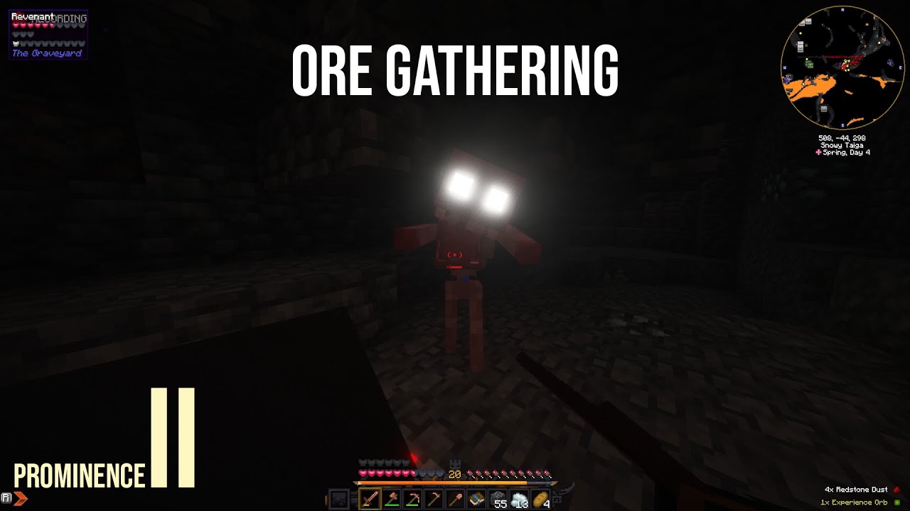 Ore Gathering - EP.2 Prominence II [RPG] #minecraft - YouTube
