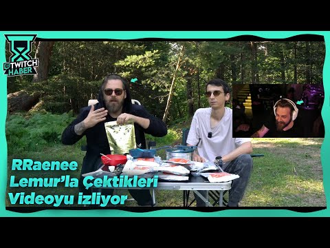 Elraenn - Lemur'la Kampta Çektikleri Videoyu İzliyor