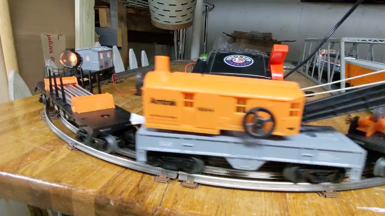 NOS Lionel Amtrak Work Train 6-11723 - YouTube