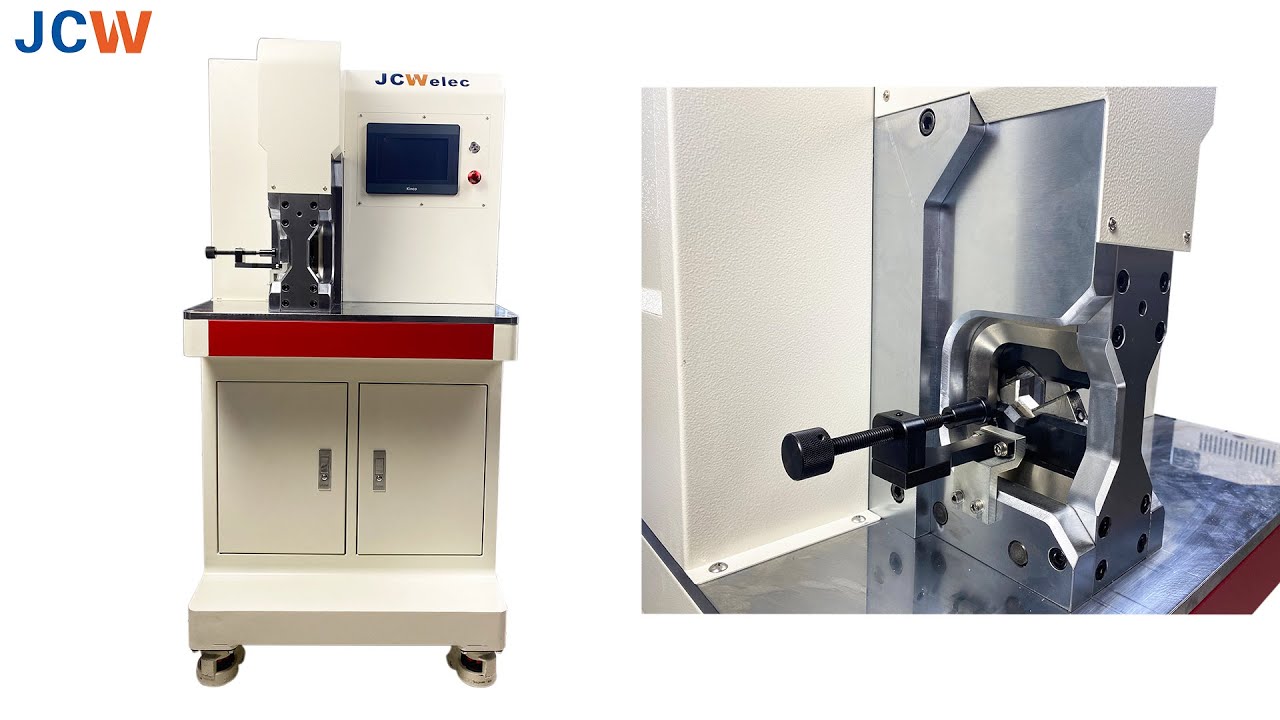 120sqmm heavy-duty cable hexagonal lug crimping machine | Servo motor ...