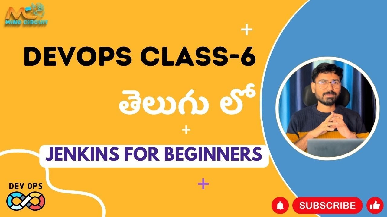 DEVOPS 6 || AWS DEVOPS Tutorial For Beginners | JENKINS తెలుగులో ...