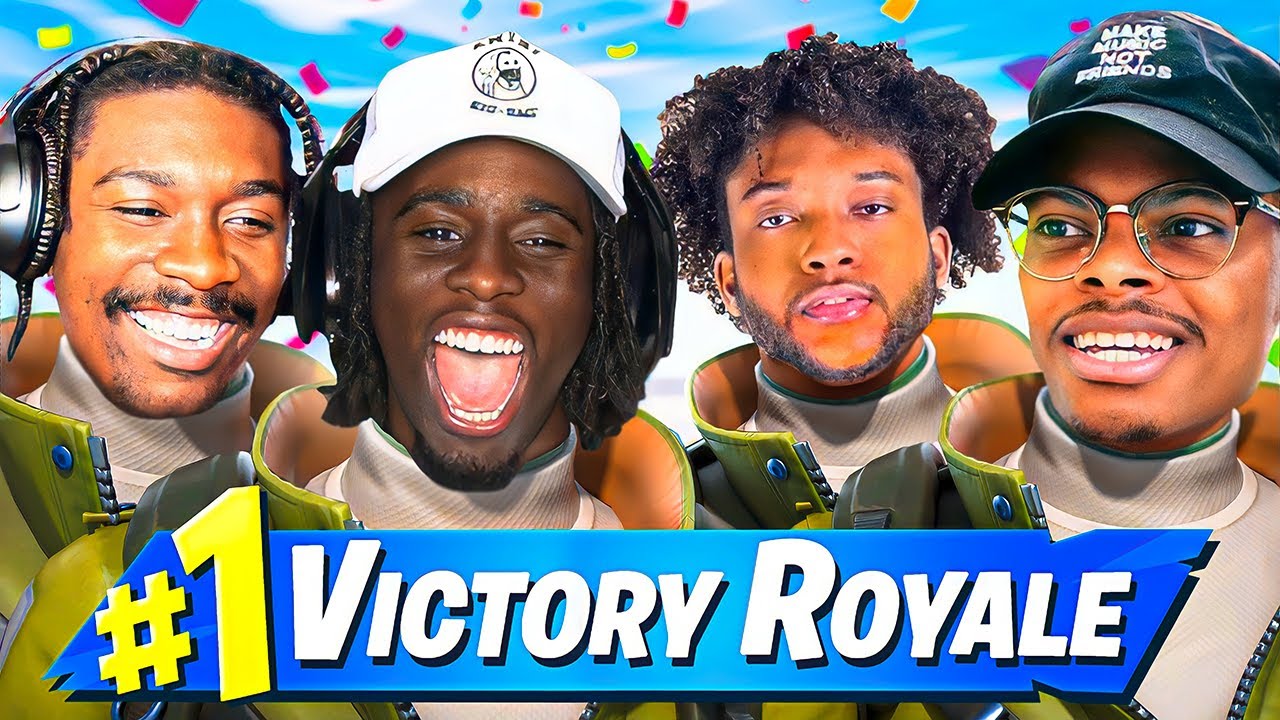 Kai Cenat & YourRAGE + BruceDropEmOff & ImDontai Are The WORST Fortnite Squad... - YouTube