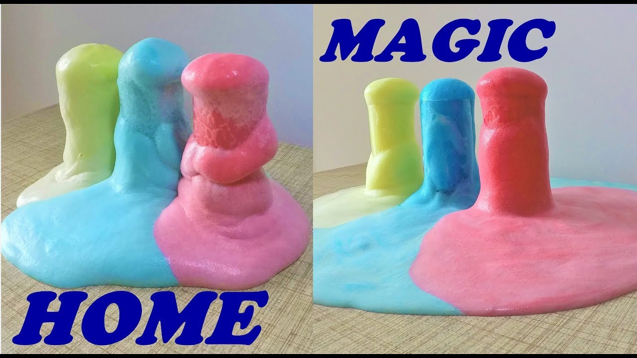 FUNNY EXPERIMENT - FOAM VOLCANO!!! - YouTube