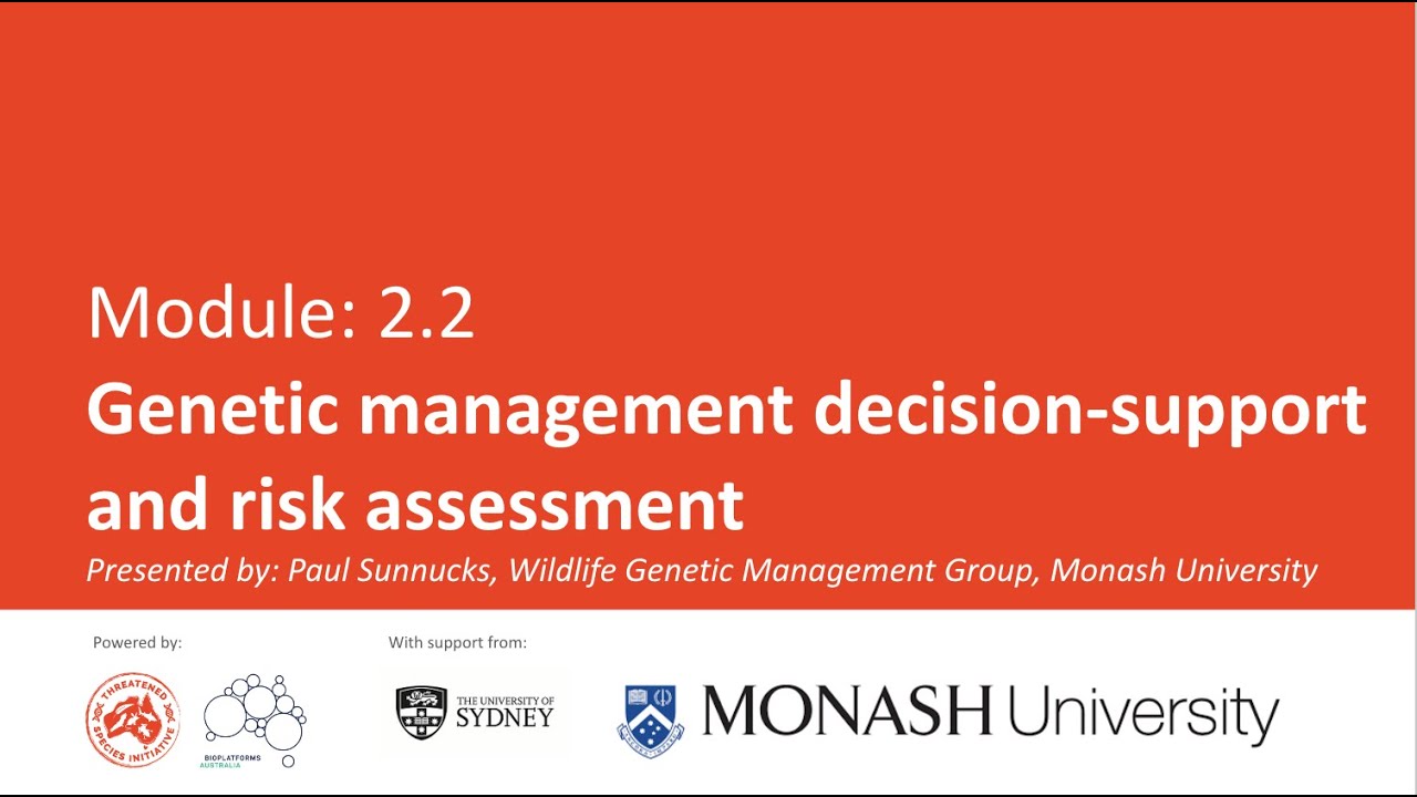 Module 2.2: Decision support and risk assessment - YouTube