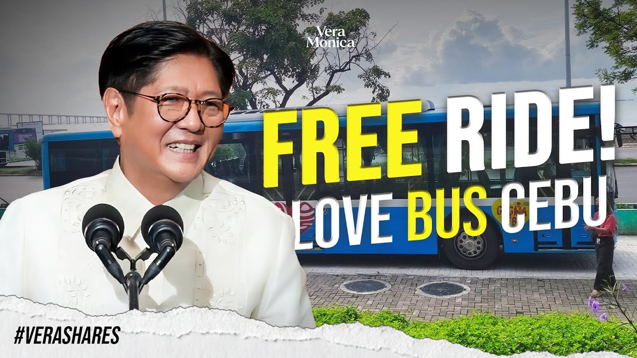 PBBM Shocks Cebu! FREE Love Bus Route Finally Here! #pbbm #marcos # ...