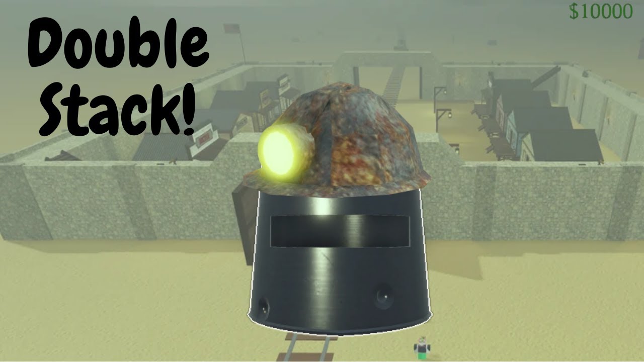 How To Put On 2 Helmets At Once-Roblox Dead Rails - YouTube