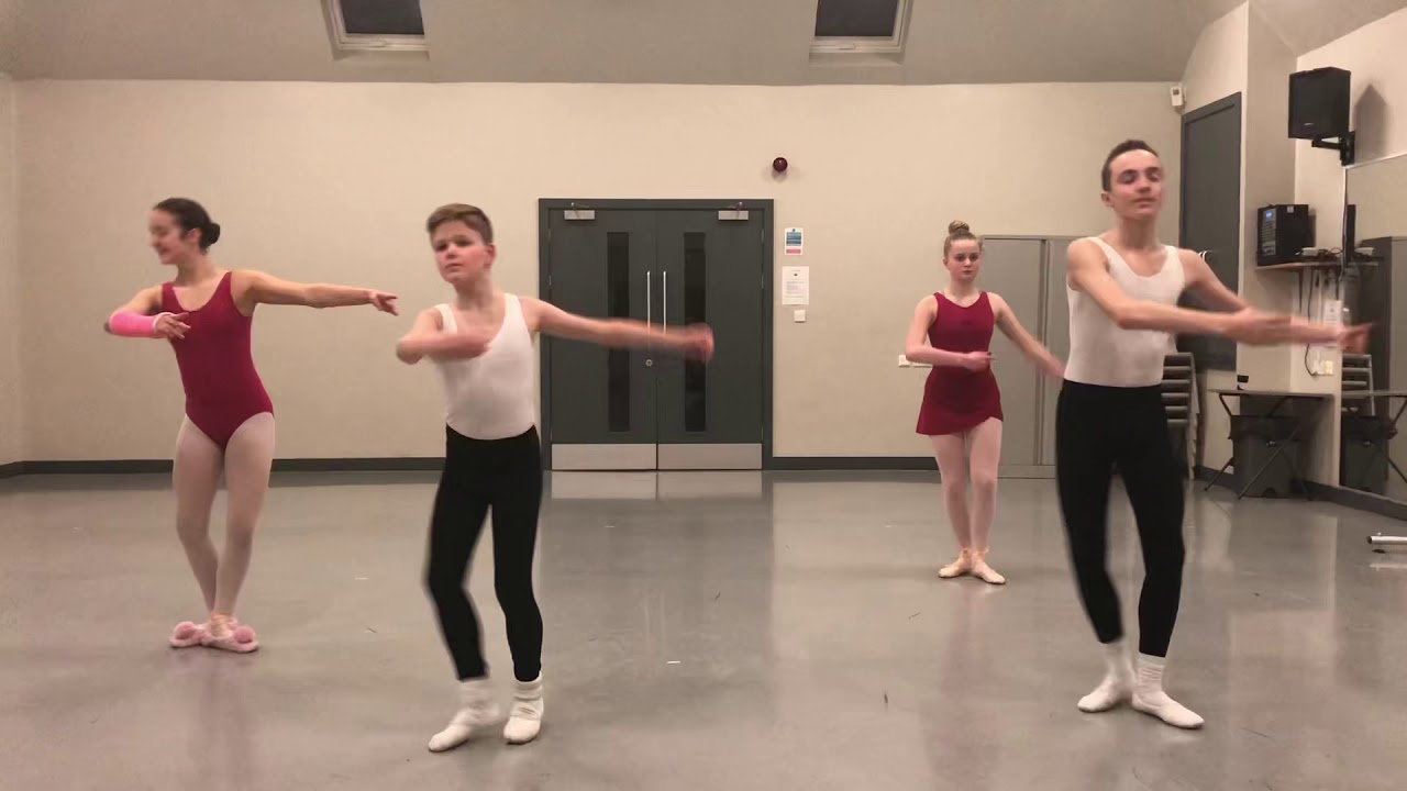 The Knight’s Academy of Dance - Grade 4 Ballet - Pas De Basque Sauté ...