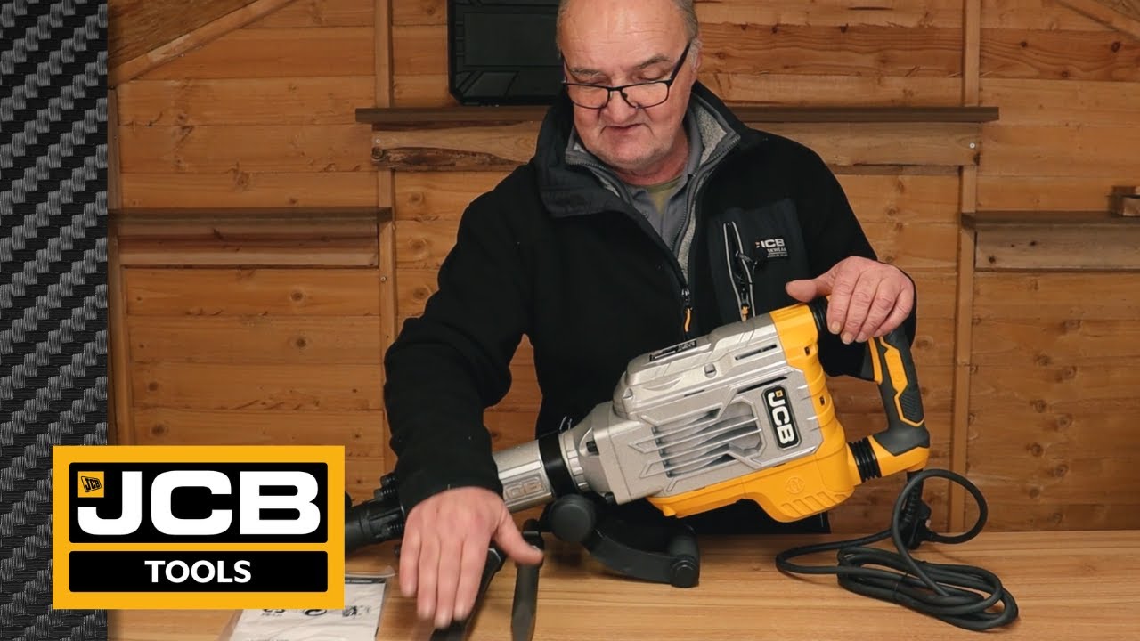 Unboxing the JCB Tools 1700W Demolition Hammer | 21-DH1700 - YouTube
