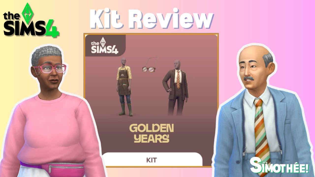 The Sims 4 Golden Years Kit Review - YouTube