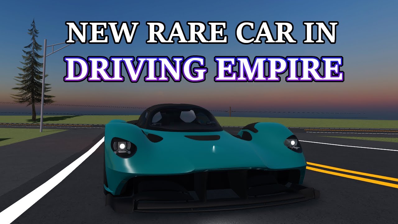 New rare car in Driving Empire! (ROBLOX) - YouTube