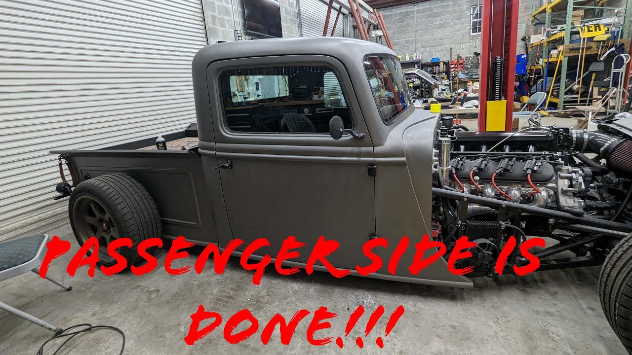 Factory Five 35 Hot Rod Truck Power Window Install Part 2 - YouTube