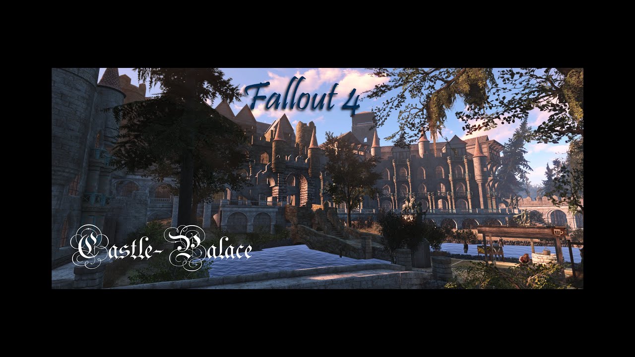 Такого вы еще не видели! Замок-Дворец. (Castle-Palace) Fallout 4. - YouTube