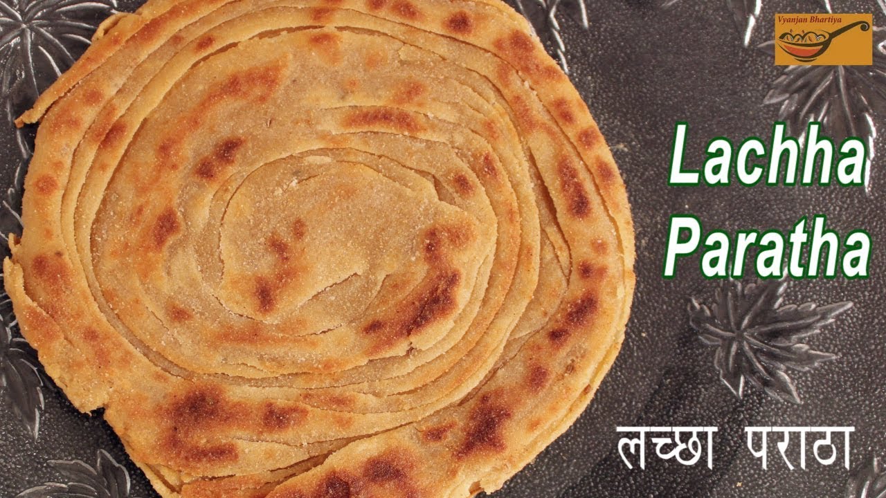 Lachha Paratha Recipe / Layered Paratha - लच्छा पराठा - YouTube