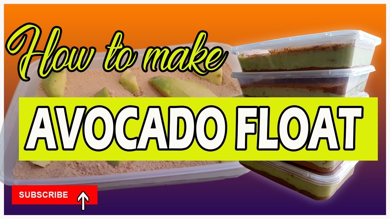 How to Make Avocado Float - YouTube