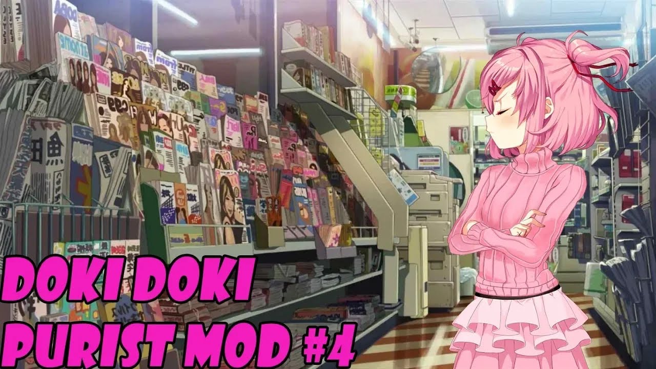 NATSUKI TAKES US OUT!!!(Doki Doki Purist Mod#4 NATSUKI ROUTE) - YouTube