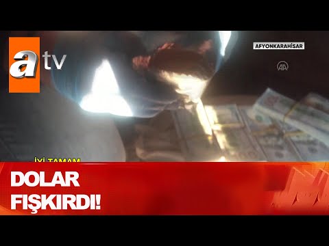 Borulardan dolar fışkırdı! - Atv Haber 8 Kasım 2020
