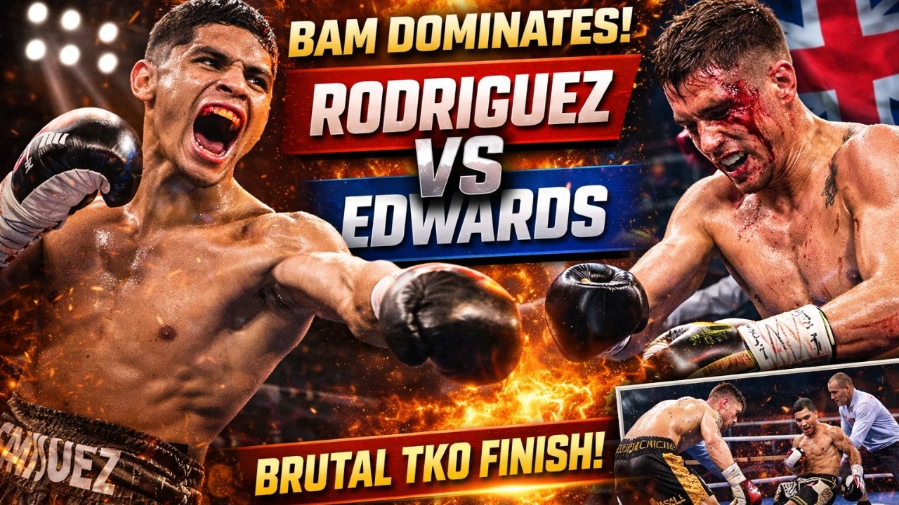 BAM DOMINATES! Jesse “Bam” Rodriguez vs Sunny Edwards | Full Fight ...