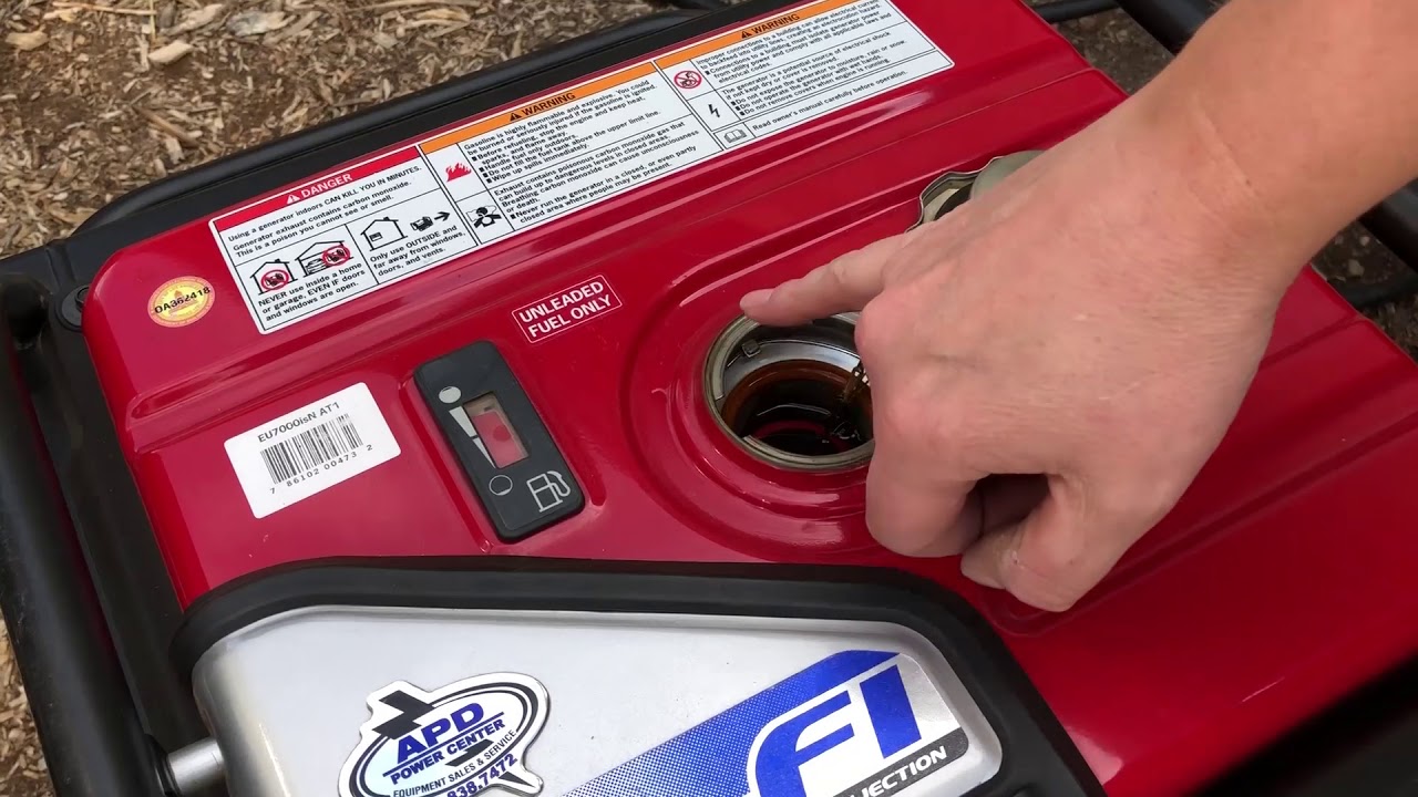 ⚡ E1.3 Honda EU7000is Generator - YouTube