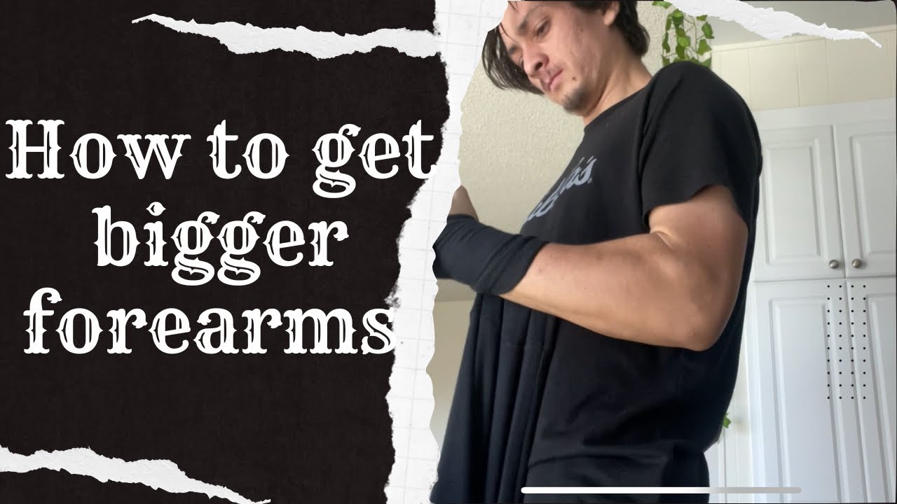 How to get bigger forearms | for beginners - YouTube