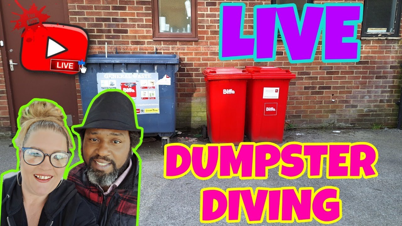 LIVE DUMPSTER DIVING PARTY! 🔥 JOIN IN!!! 🎊 - YouTube