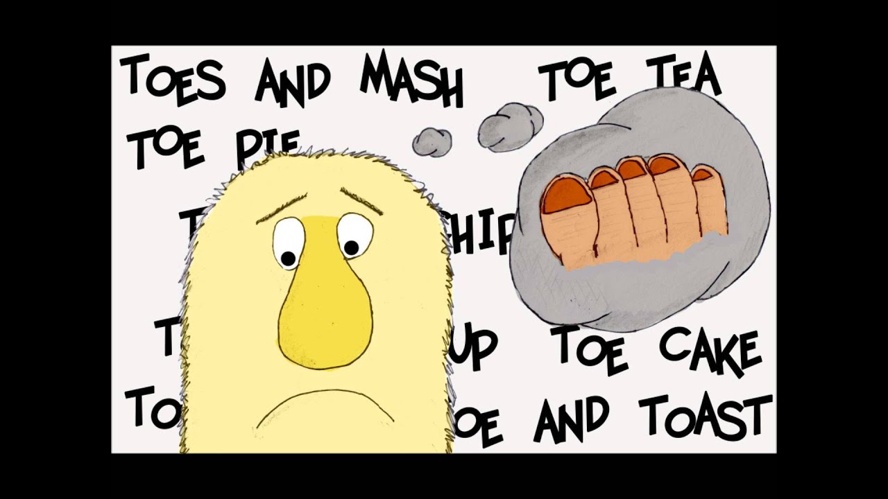 The Monster who liked to eat toes! - YouTube