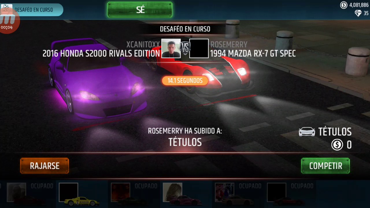 Racing rivals xcanitoxx vs rosemarry pink s2000 re vs rx7 spec - YouTube