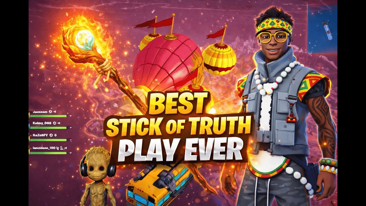 BEST STICK OF TRUTH PLAY EVER 😱🔥 | Fortnite Endgame CLUTCH - YouTube