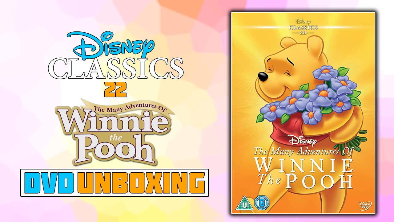 The Many Adventures Of Winnie The Pooh (Disney Classic #22) DVD ...