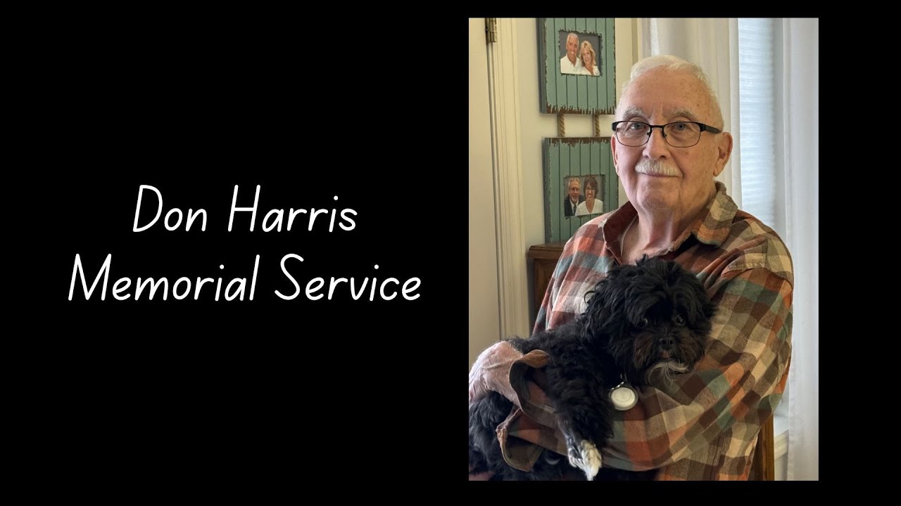 Don Harris Memorial Service - YouTube